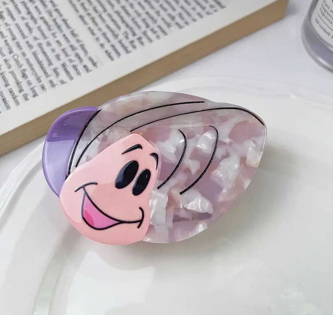 Alice in Wonderland Oyster Disney Claw Clip Hair Holder. Large Durable ...