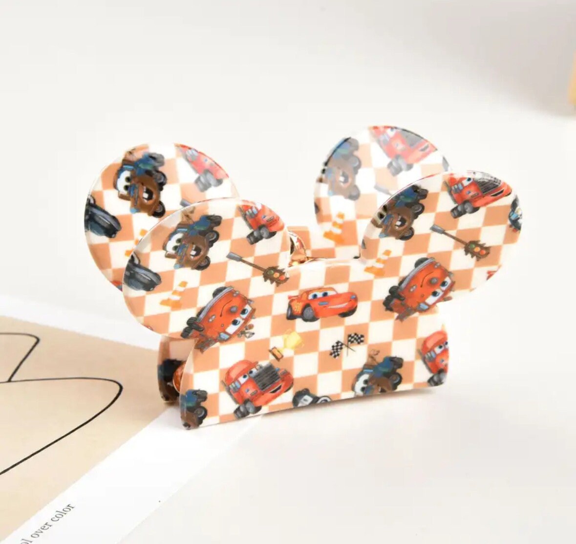 Cars Disney Claw Clip Hair Holder. Large Durable Hair Clip Claw Clip ...