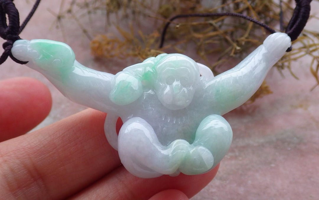Certified Hand Carved Natural Myanmar Burma A Jade Jadeite Zodiac ...