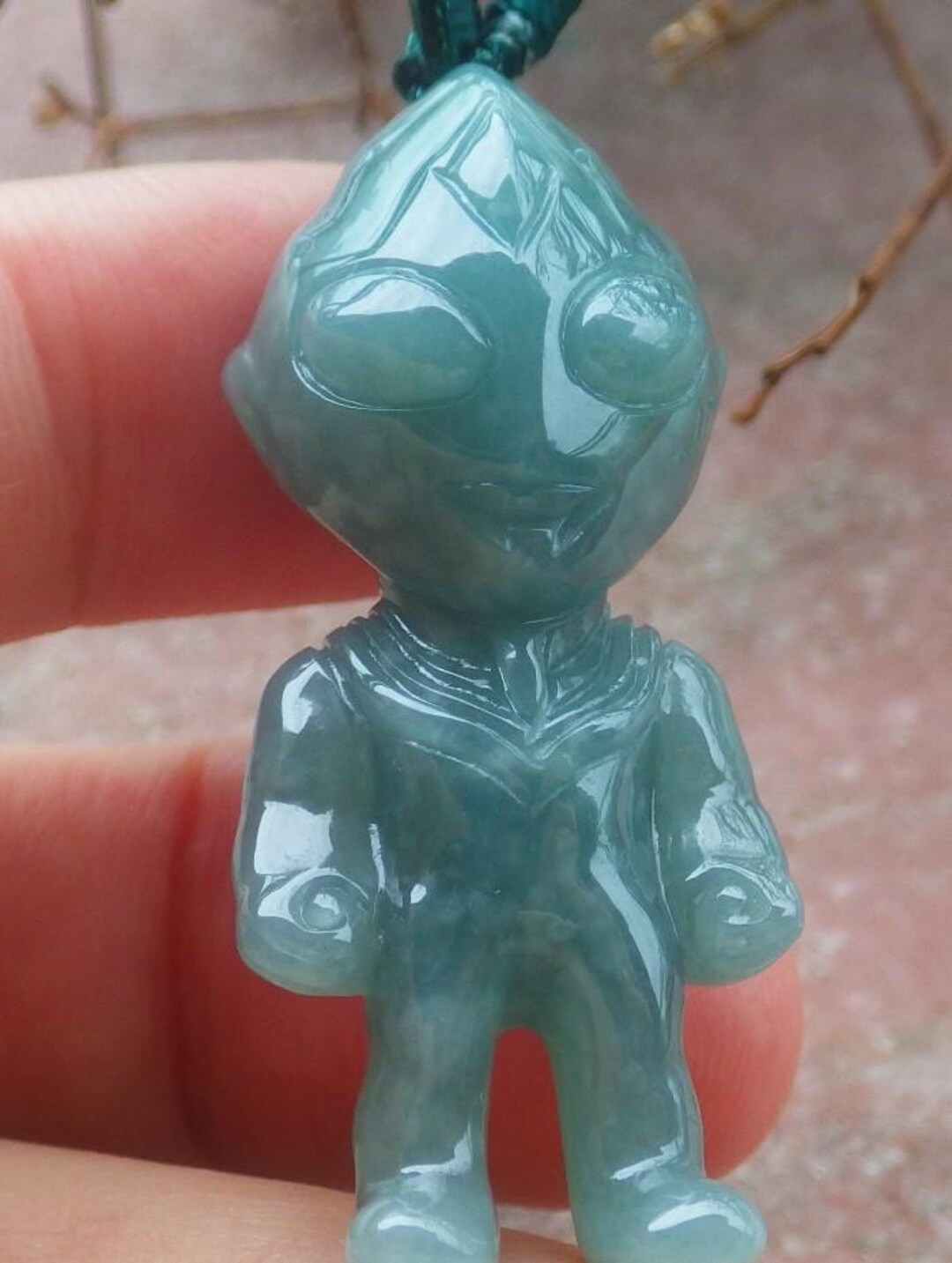 Certified Hand Carved Natural Myanmar Burma A Jade Jadeite Cartoon ...