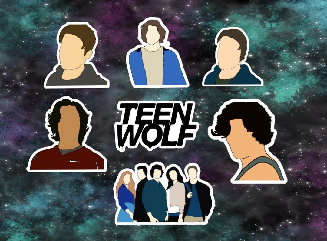 Teen Wolf Vinyl Stickers, Laptop Decals, Beacon Hills - Etsy