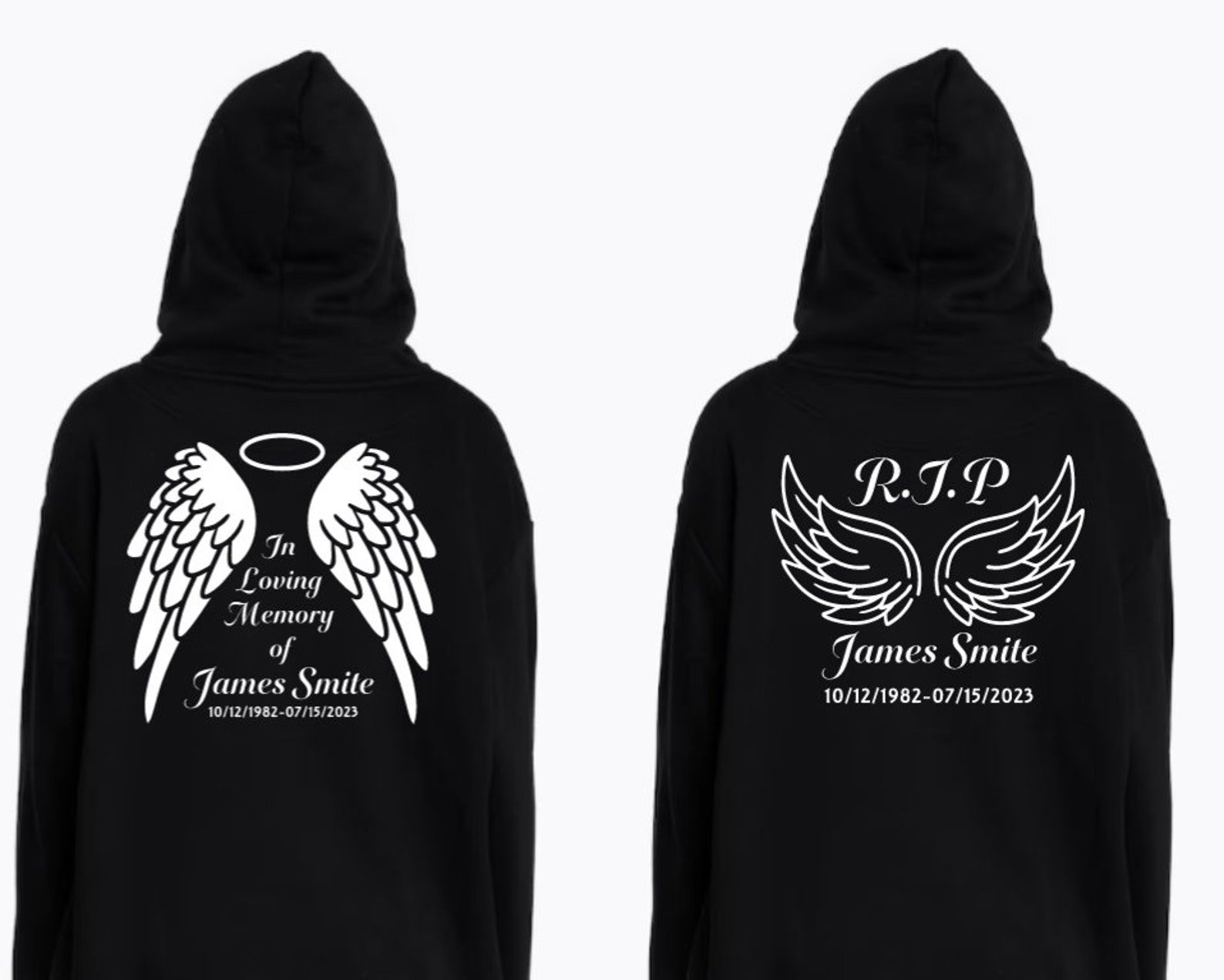 Memorial Gift, Memorial Hoodies, in Memory Of, in Loving Memory, Custom ...