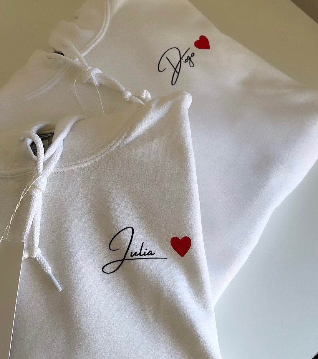 Sweat couple, amoureux, love, sweat personnalisé amoureux, t-shirt ...