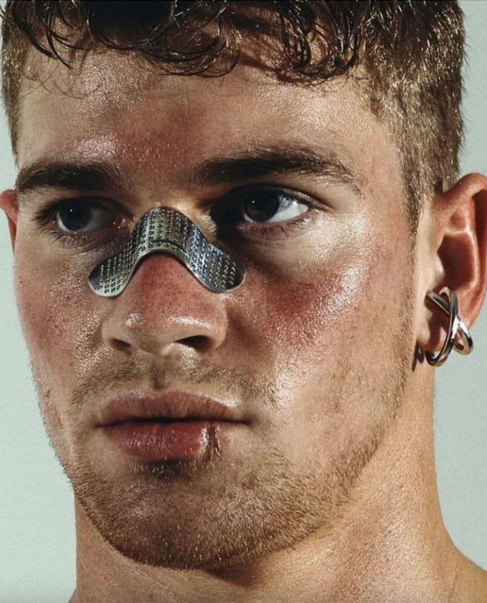 Adjustable Nose Plaster Hip Hop Jewelry Punk Design Band-aid | Etsy