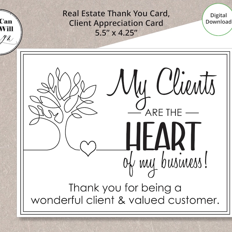 Realtor Thank You - Etsy