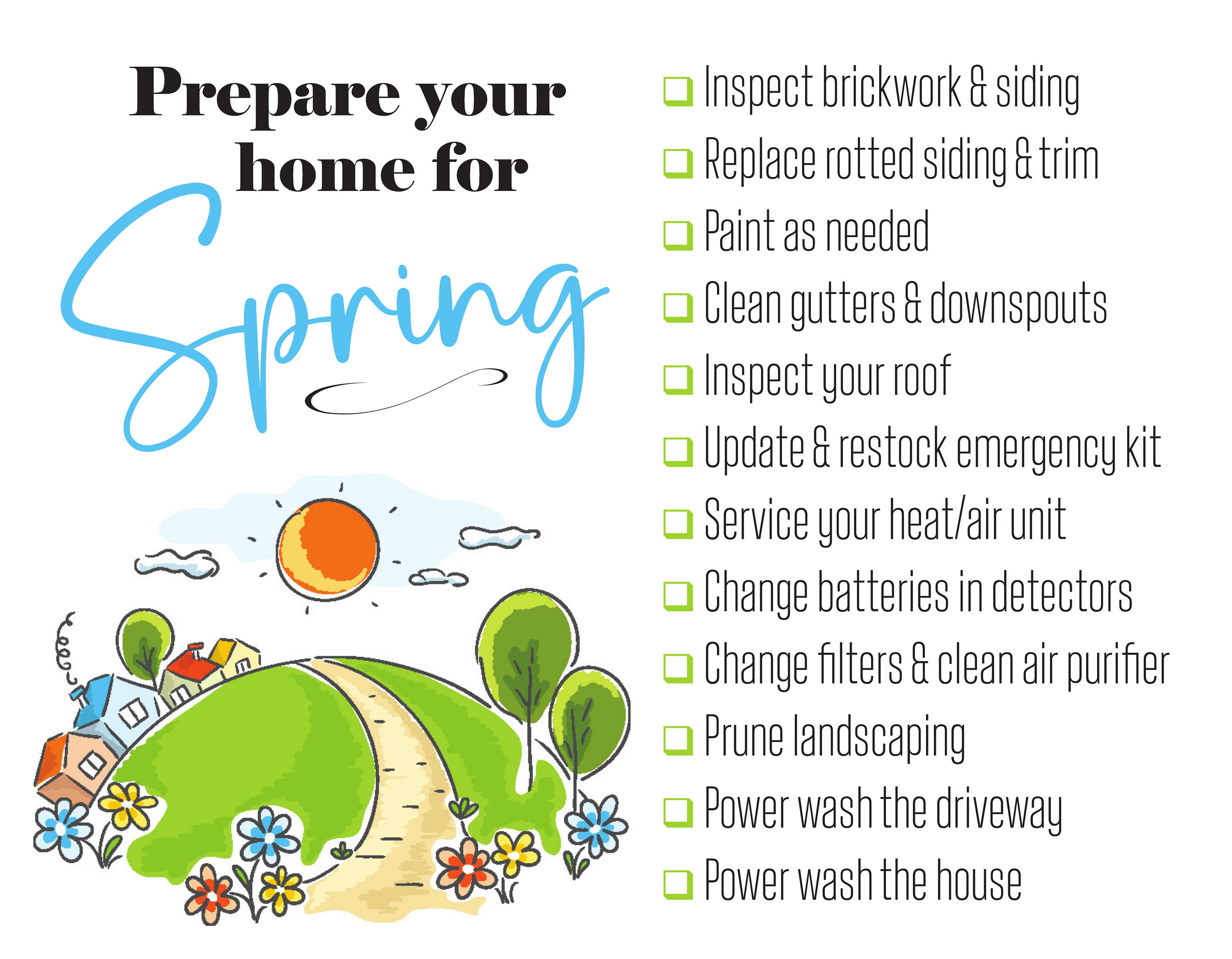 Real Estate Spring Card, Real Estate Marketing, Realtor Spring Gift ...