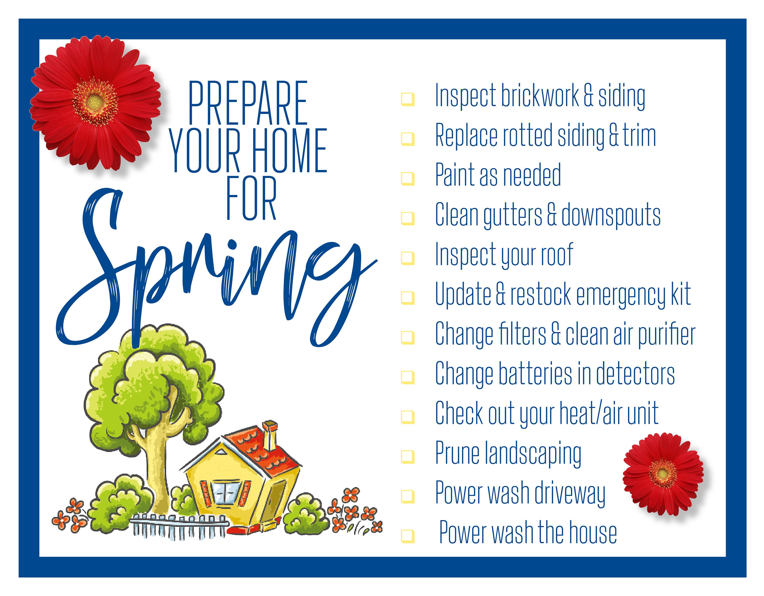 Real Estate Spring Card, Real Estate Marketing, Realtor Spring Gift ...