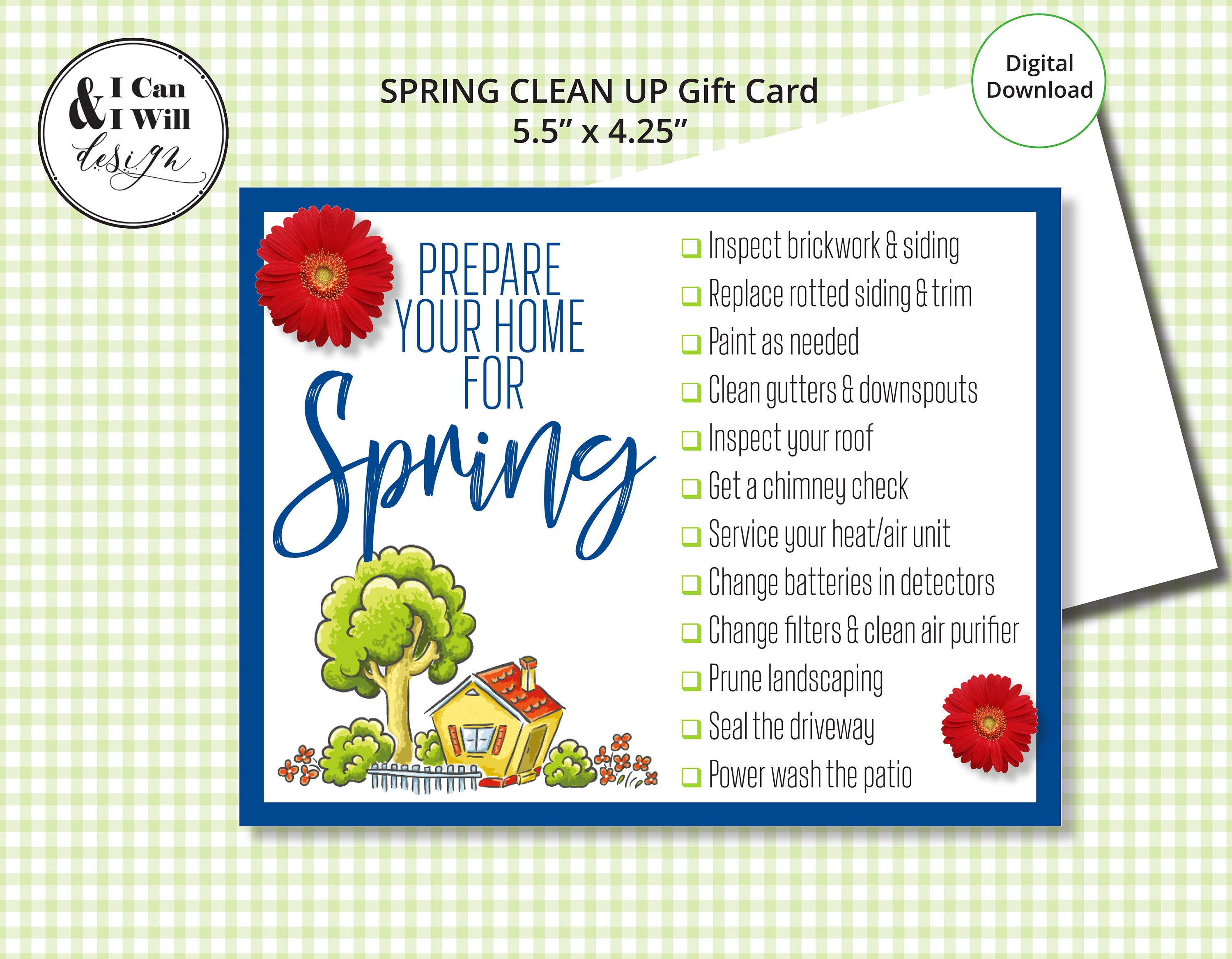 Real Estate Spring Card, Real Estate Marketing, Realtor Spring Gift ...