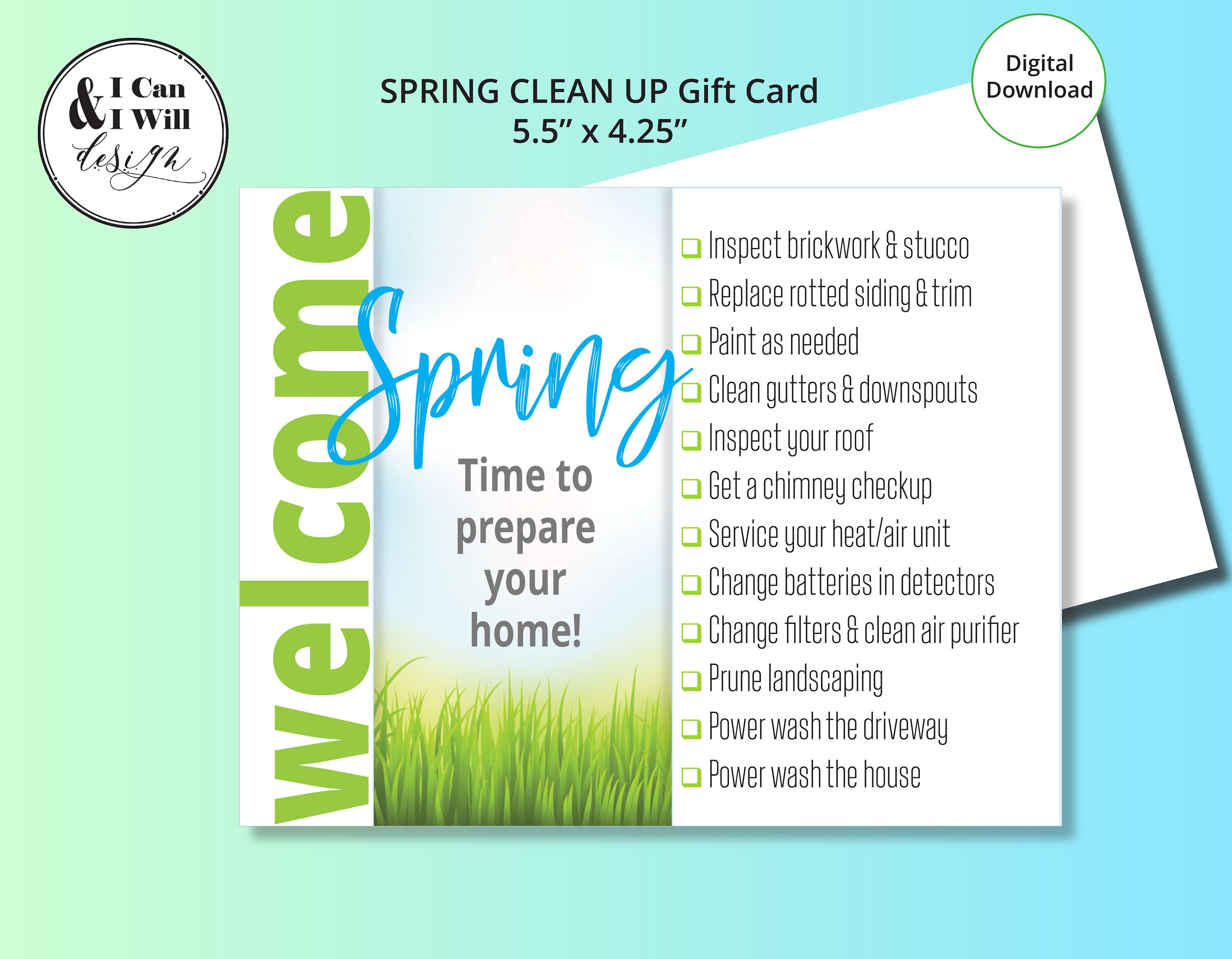 Real Estate Spring Card, Real Estate Marketing, Realtor Spring Gift ...
