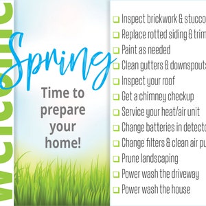 Real Estate Spring Card, Real Estate Marketing, Realtor Spring Gift ...