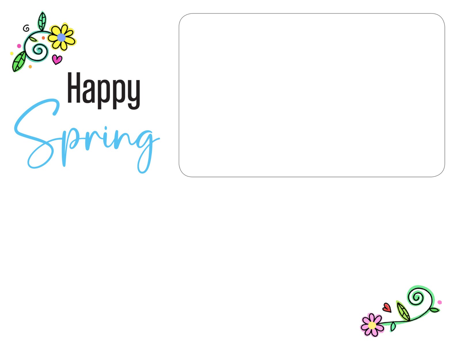 Real Estate Spring Card, Real Estate Marketing, Realtor Spring Gift ...
