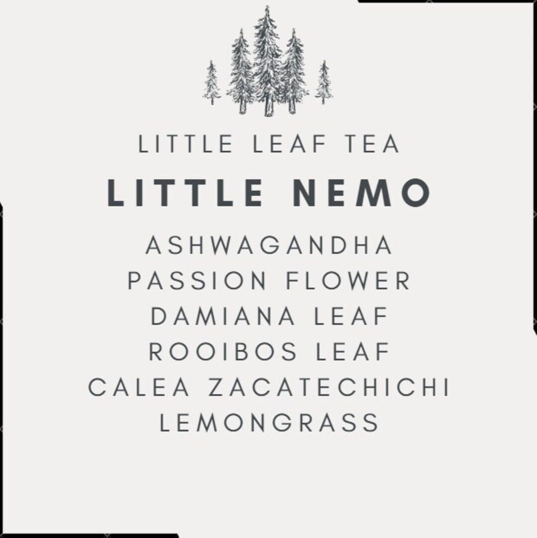 Little Nemo Tea Blend Little Leaf Teas + 15 Tea Bags - Etsy