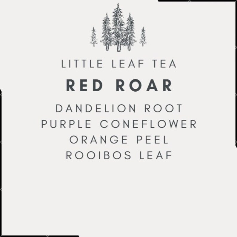 Red Roar Tea Blend Little Leaf Teas + 15 Tea Bags - Etsy