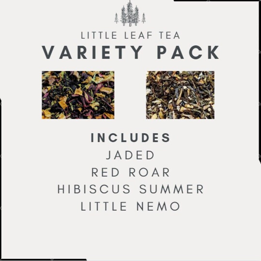 Variety Pack Tea Blend Little Leaf Teas - Etsy
