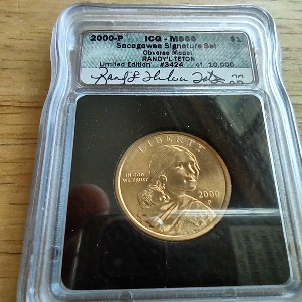 2000 P Sacagawea Dollar Coin - Etsy