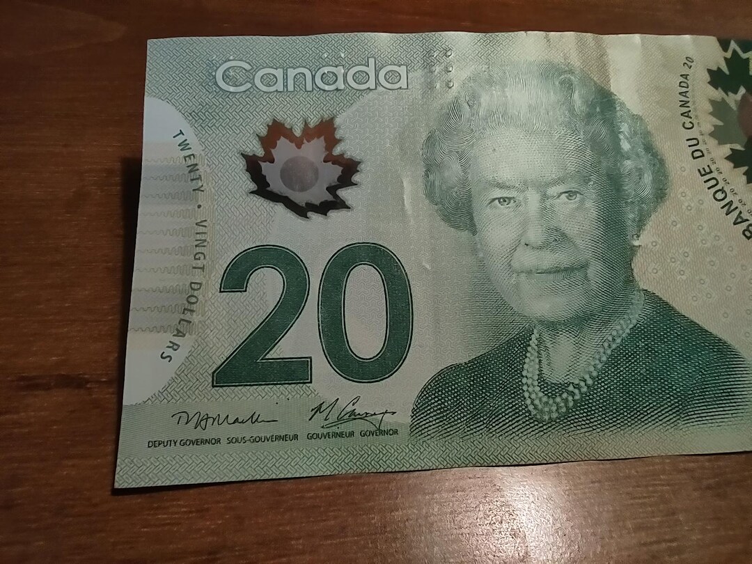 2012 - 20 Dollar Canadian Note. Nice Bill. - Etsy