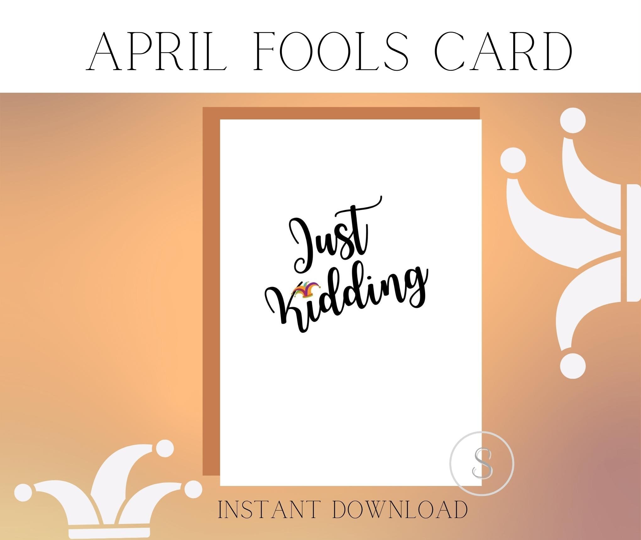 April Fools E Cards