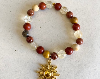 Helios Charm Bracelet, Greek God of the Sun, Greek Mythology Jewelry ...