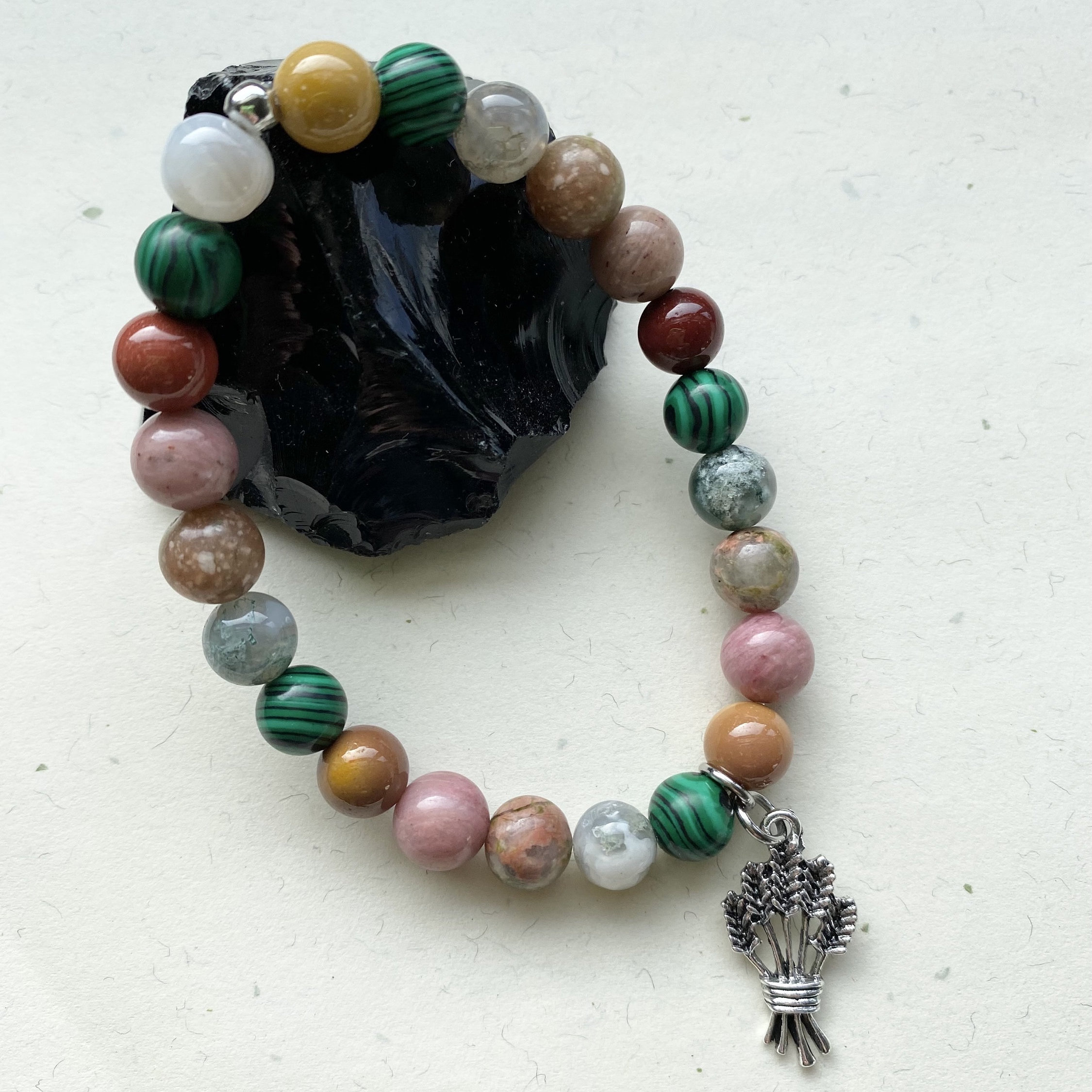 Greek Goddess Demeter Devotional Bracelet - Etsy