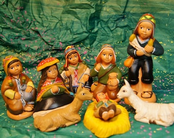 Peruvian Nativity Scene - Etsy