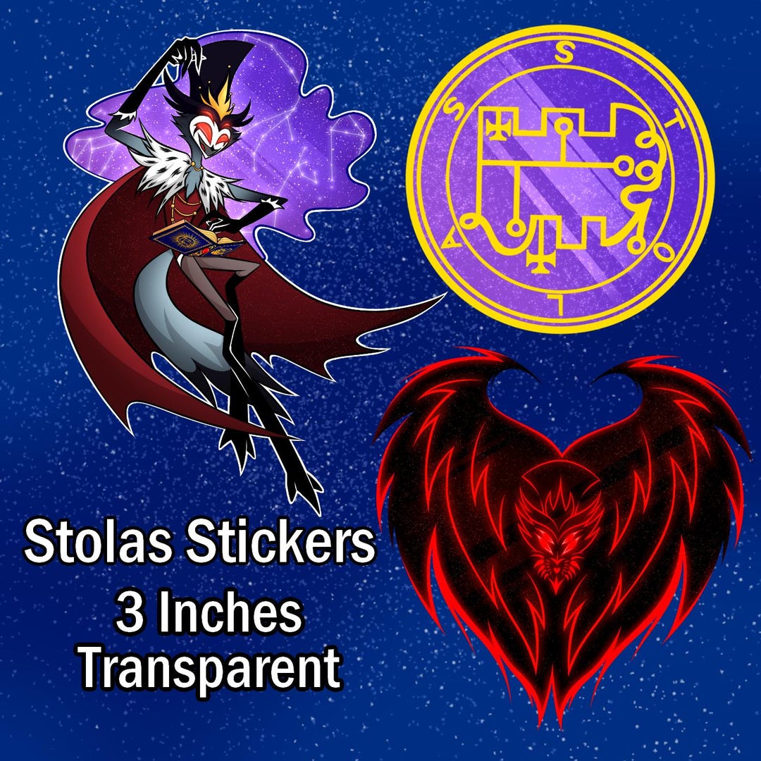 Stolas Sticker Collection PREORDER - Etsy