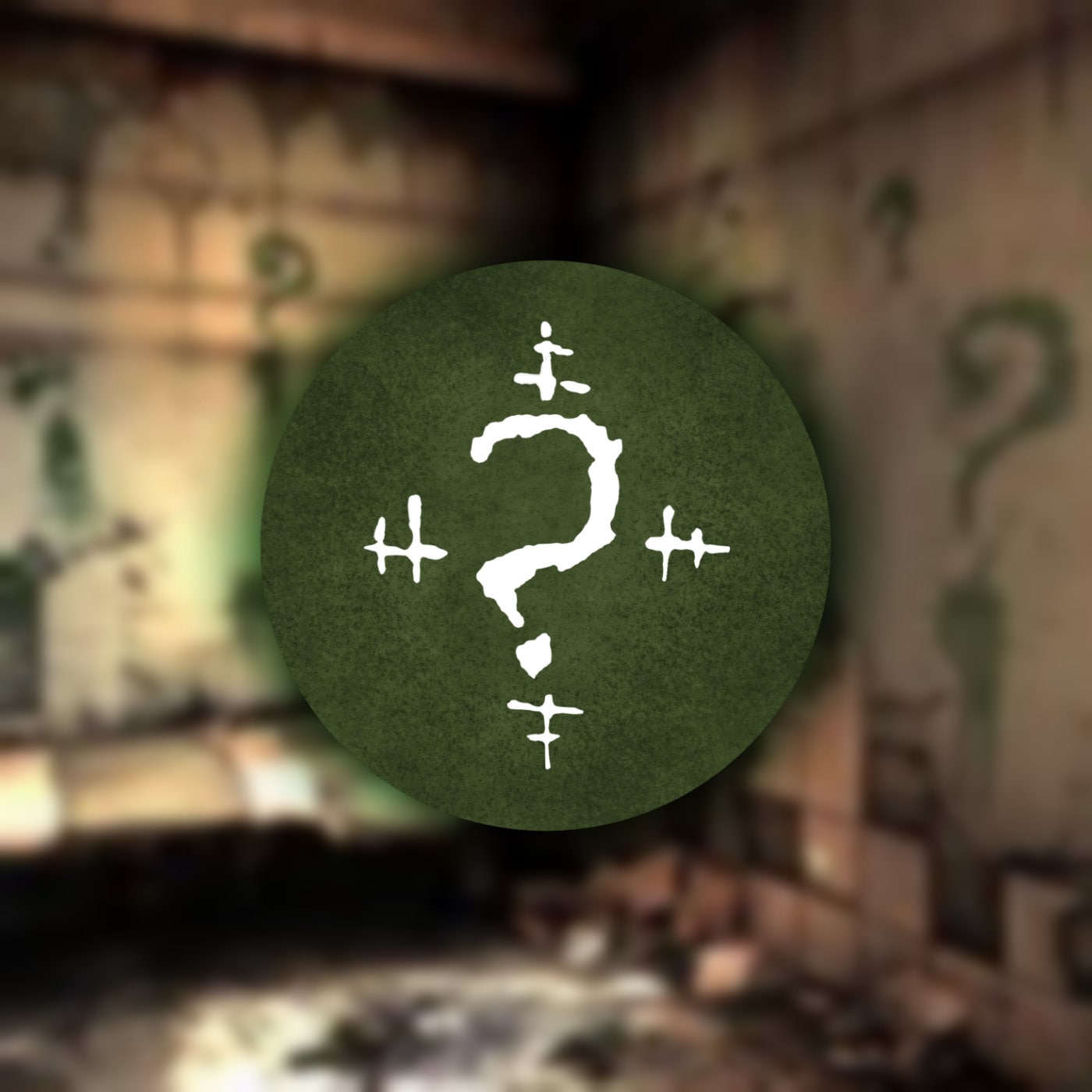 Riddler Button - Etsy