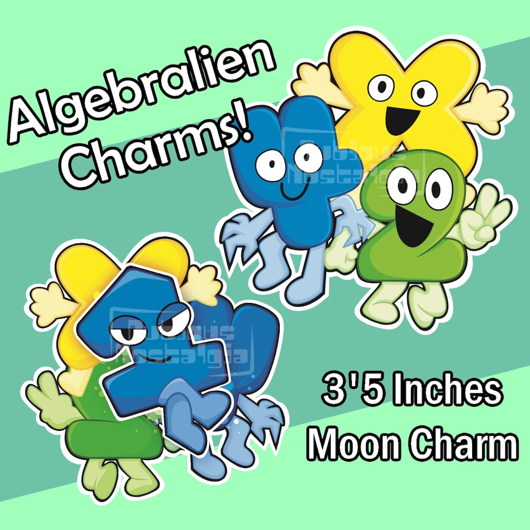 Algebralien Gang Acrylic Charm - Etsy