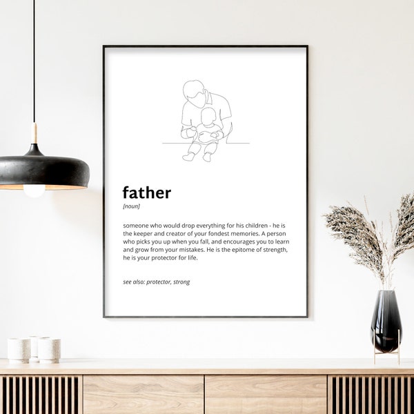 Fathers Day Quote - Etsy