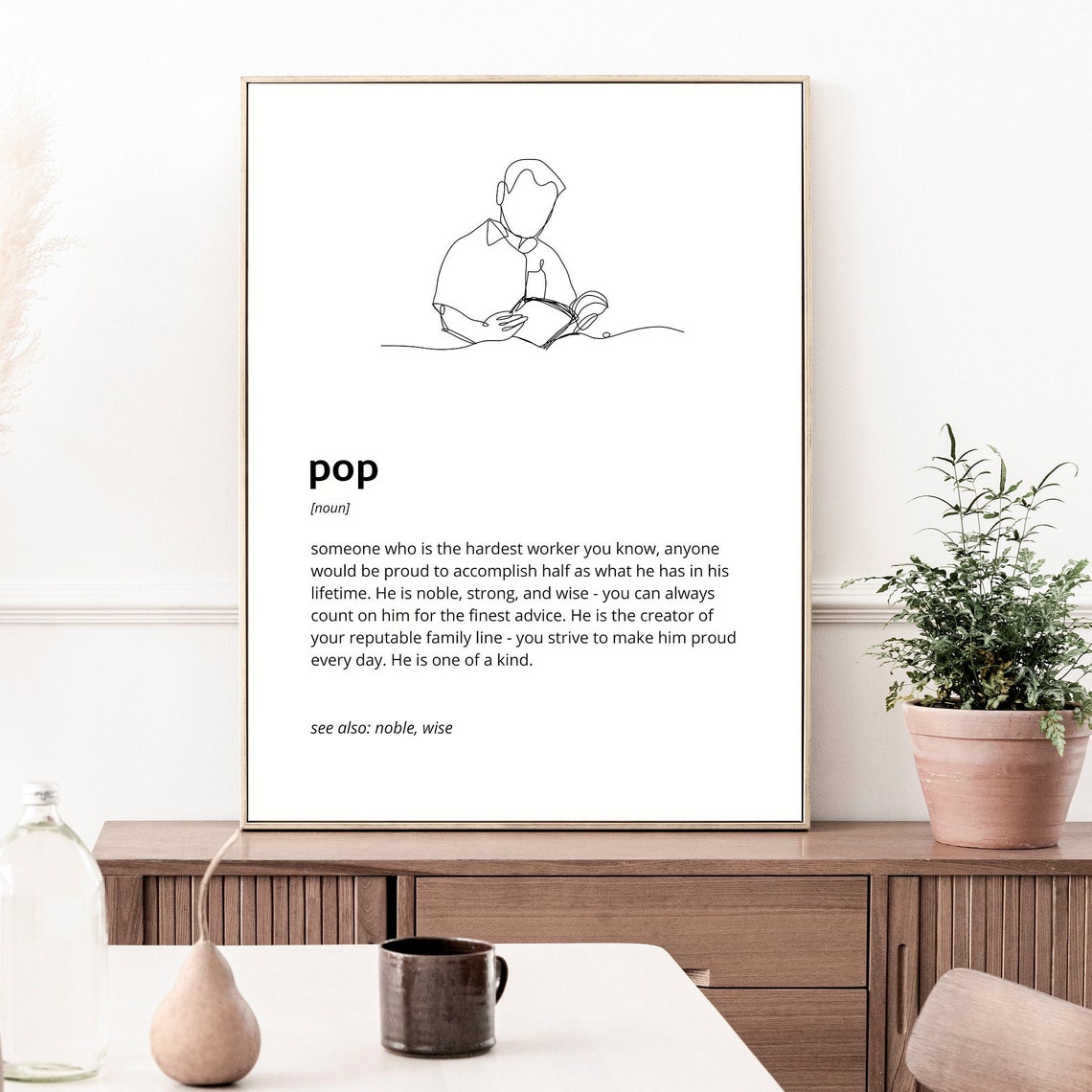 Pop Definition Print Printable Art Instant Download Quote - Etsy