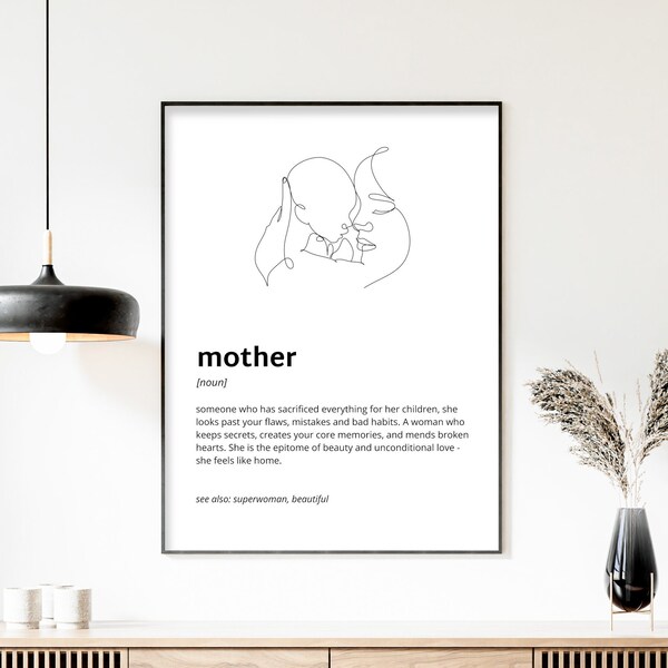 Mother Definition - Etsy