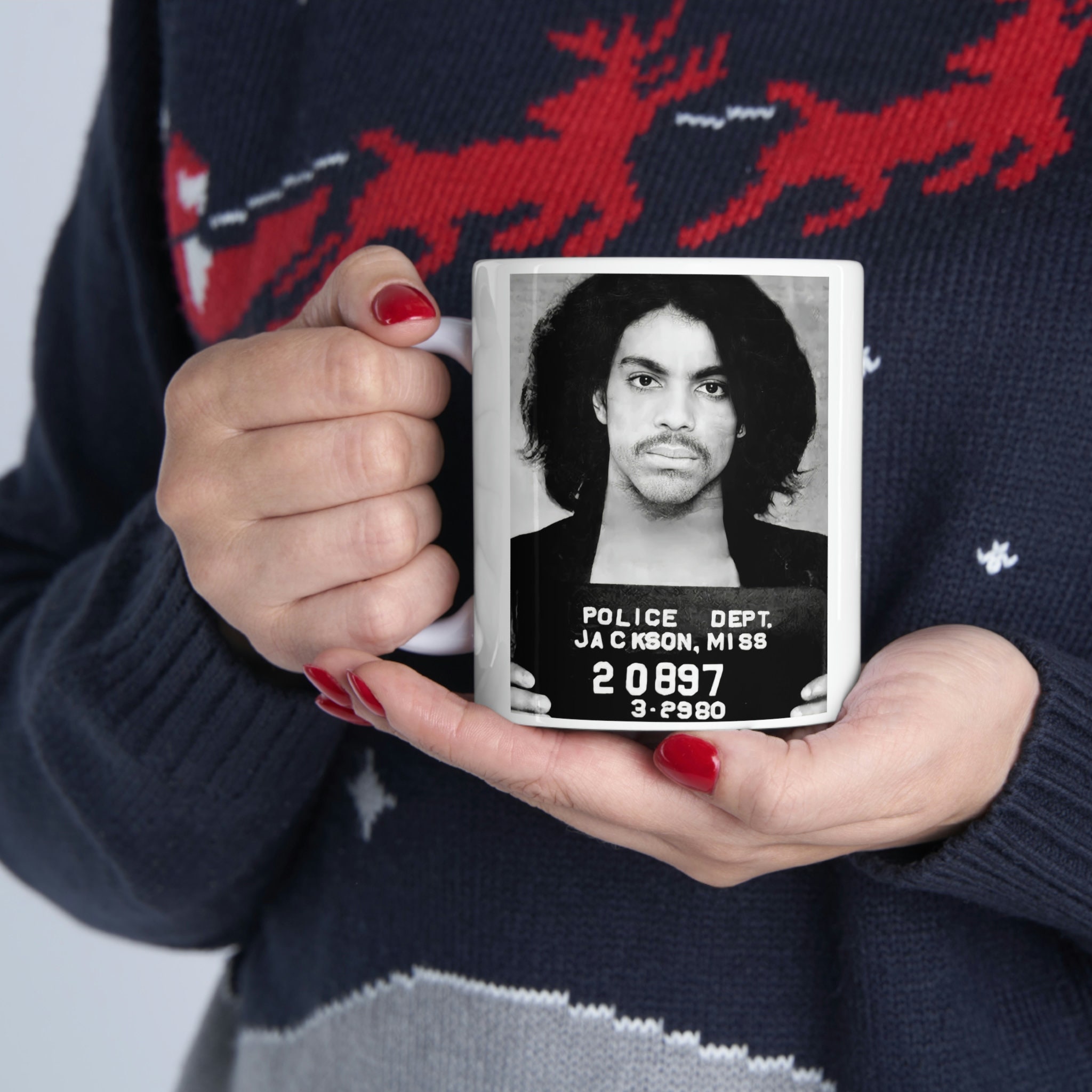 Prince Mugshot Coffee Mug sold by Ignacio García | SKU 42883213 ...