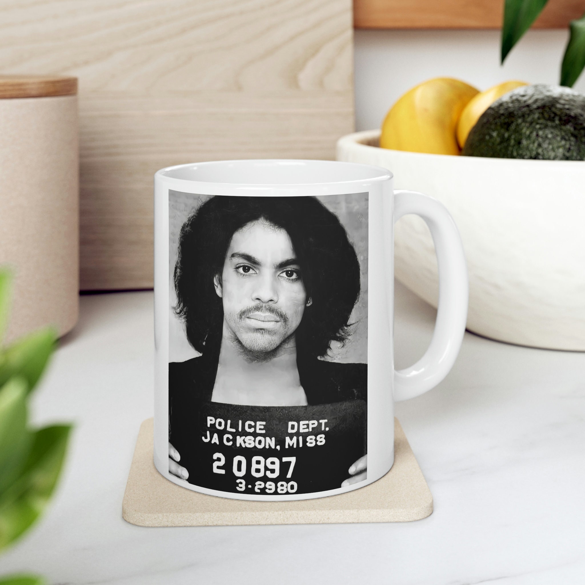 Prince Mugshot Coffee Mug sold by Ignacio García | SKU 42883213 ...