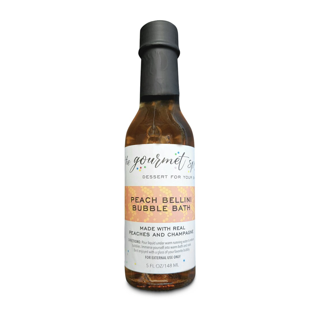 Peach Bellini Bubble Bath - Etsy