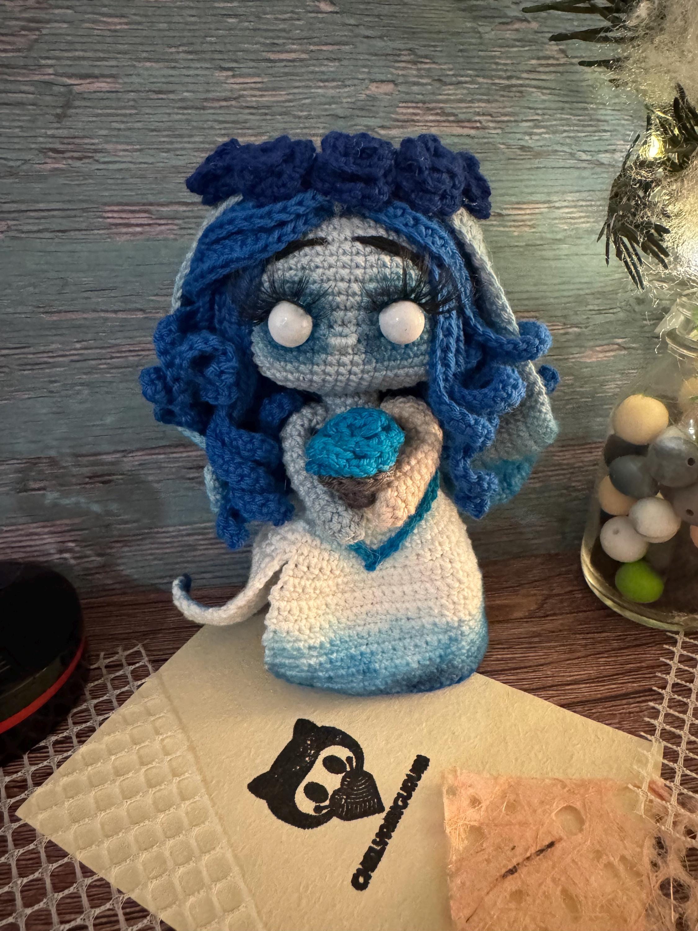 The Corpse Bride Amigurumi Doll Crochet Handmade - Etsy