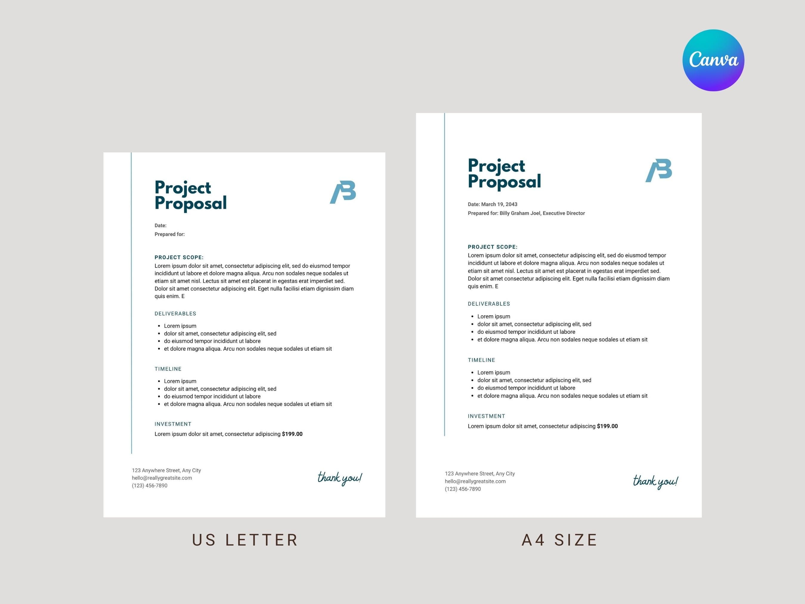 Minimalist Invoice for Canva Small Business Receipt Template Project ...