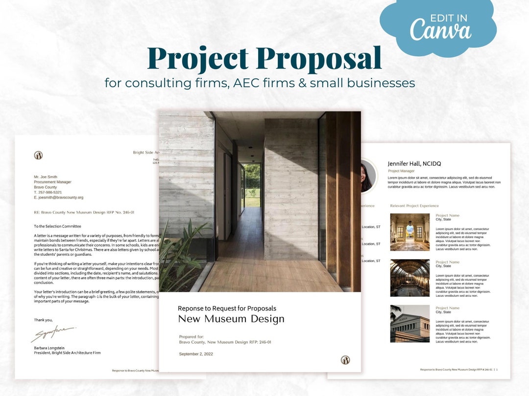 Proposal Template Response Consulting Firm Proposal Template Canva ...