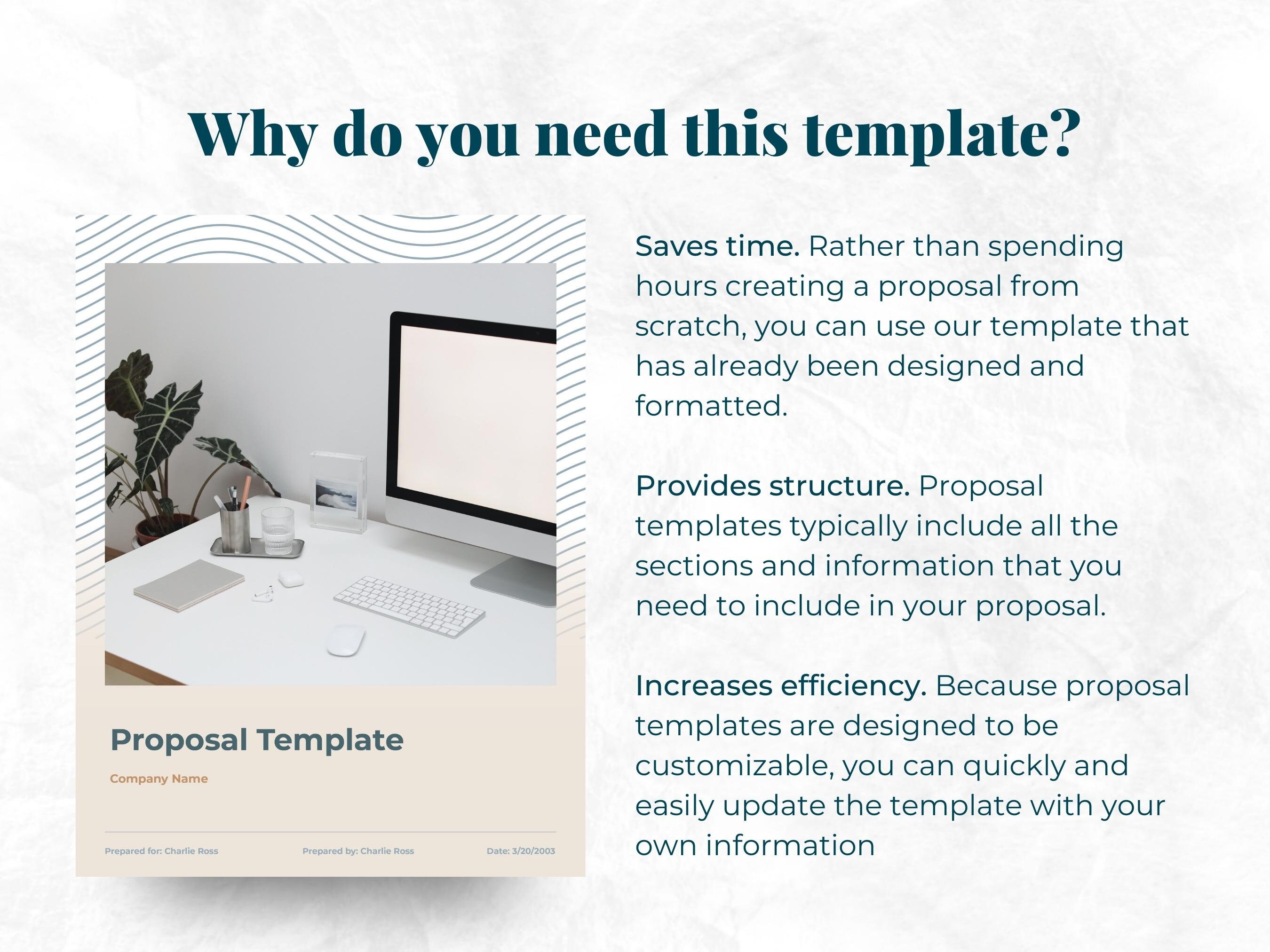 Marketing Proposal Template for Professional Proposals Indesign ...