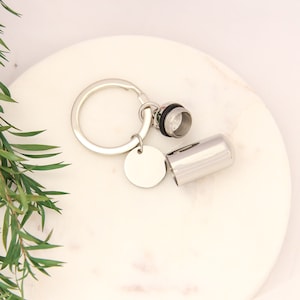 Personalized Cremation Keychain, Custom Engraved Dog Ashes Keychain ...