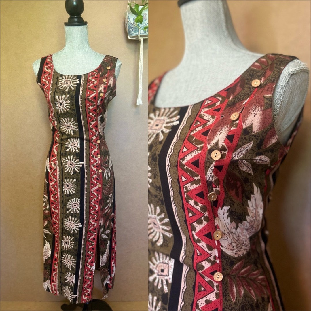 1990s Sundress / Small / Vintage Multicolour Summer Dress - Etsy