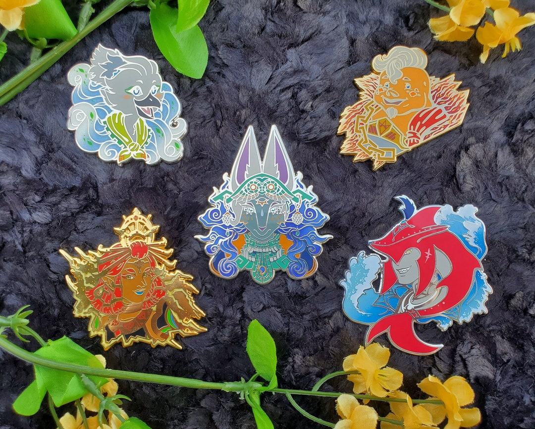 Zelda Tears of the Kingdom Sage Enamel Pins - Etsy