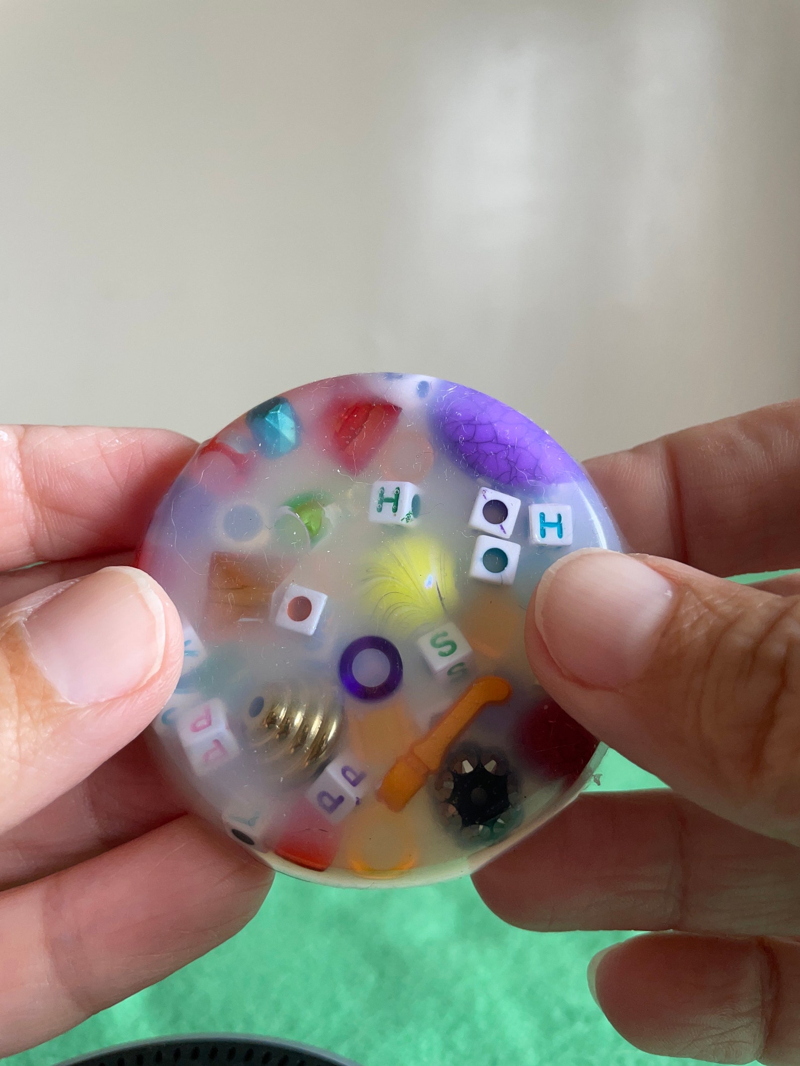 Small Pocket Picky Pad Made From Silicone Rubber Beads Anxiety Relief ...