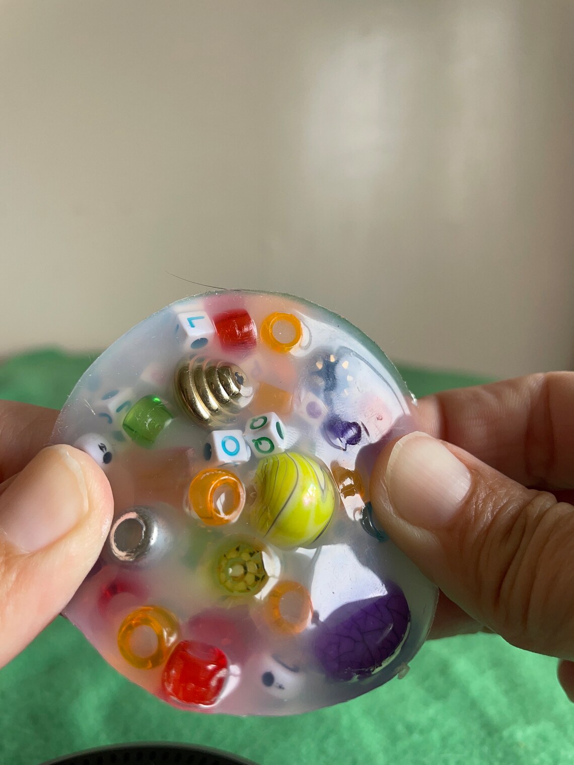 Small Pocket Picky Pad Made From Silicone Rubber Beads Anxiety Relief ...