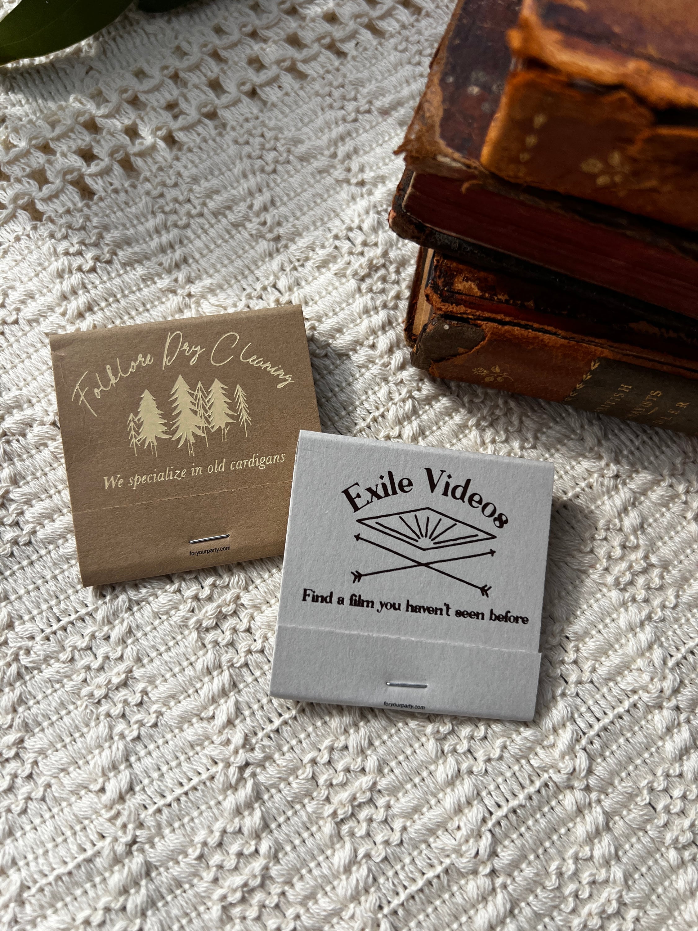 Build Your Own 5-matchbook Set Taylor Swift Inspired Matchbooks - Etsy