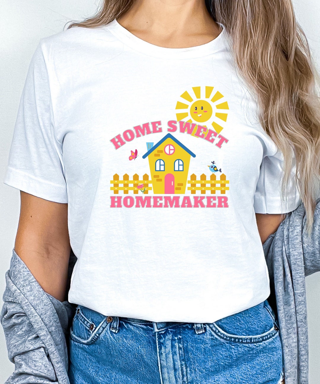 Home Sweet Homemaker, This Cute Short Sleeve Tee, is Perfect for ...