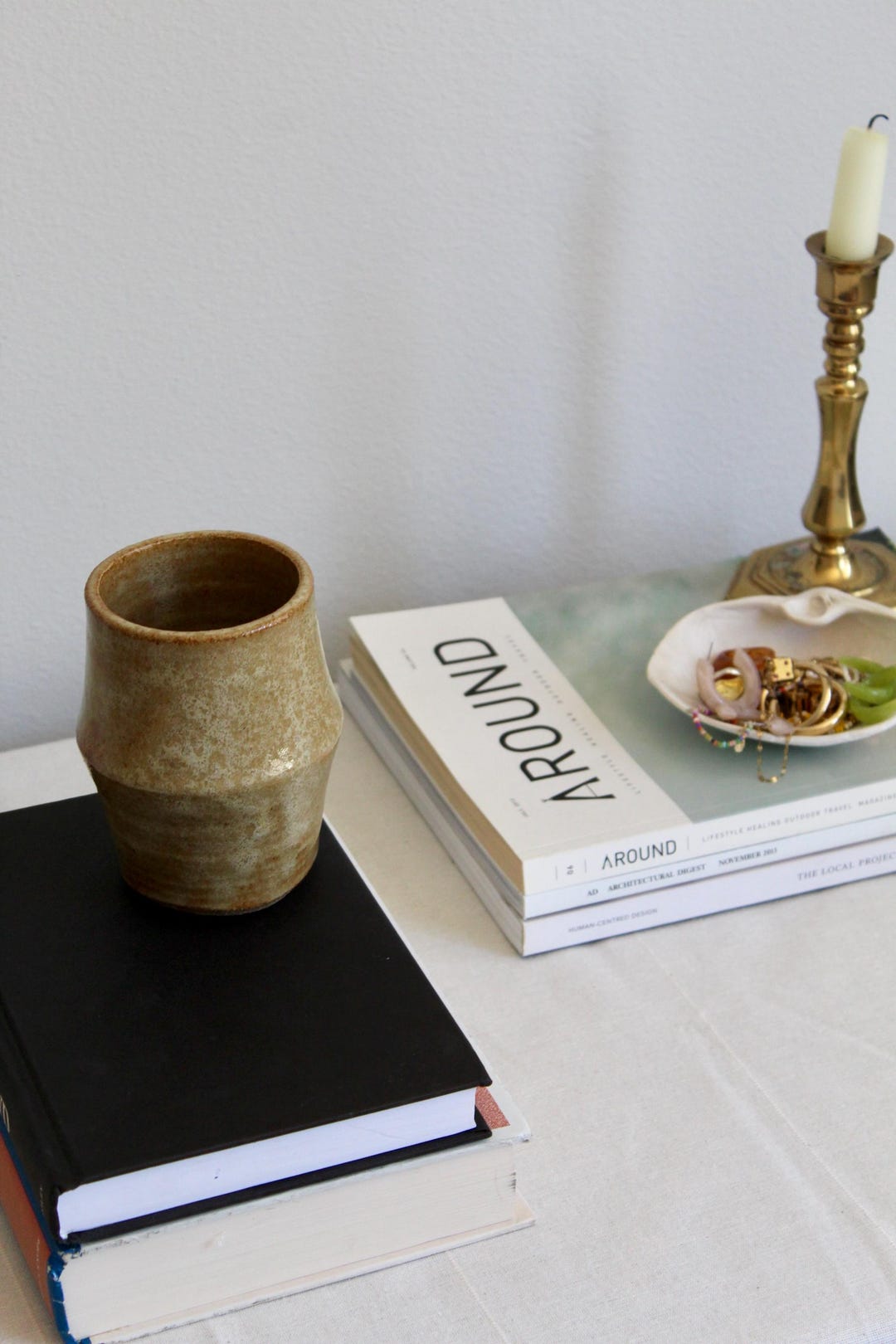 Sand Ceramic Drinking Cup - Etsy
