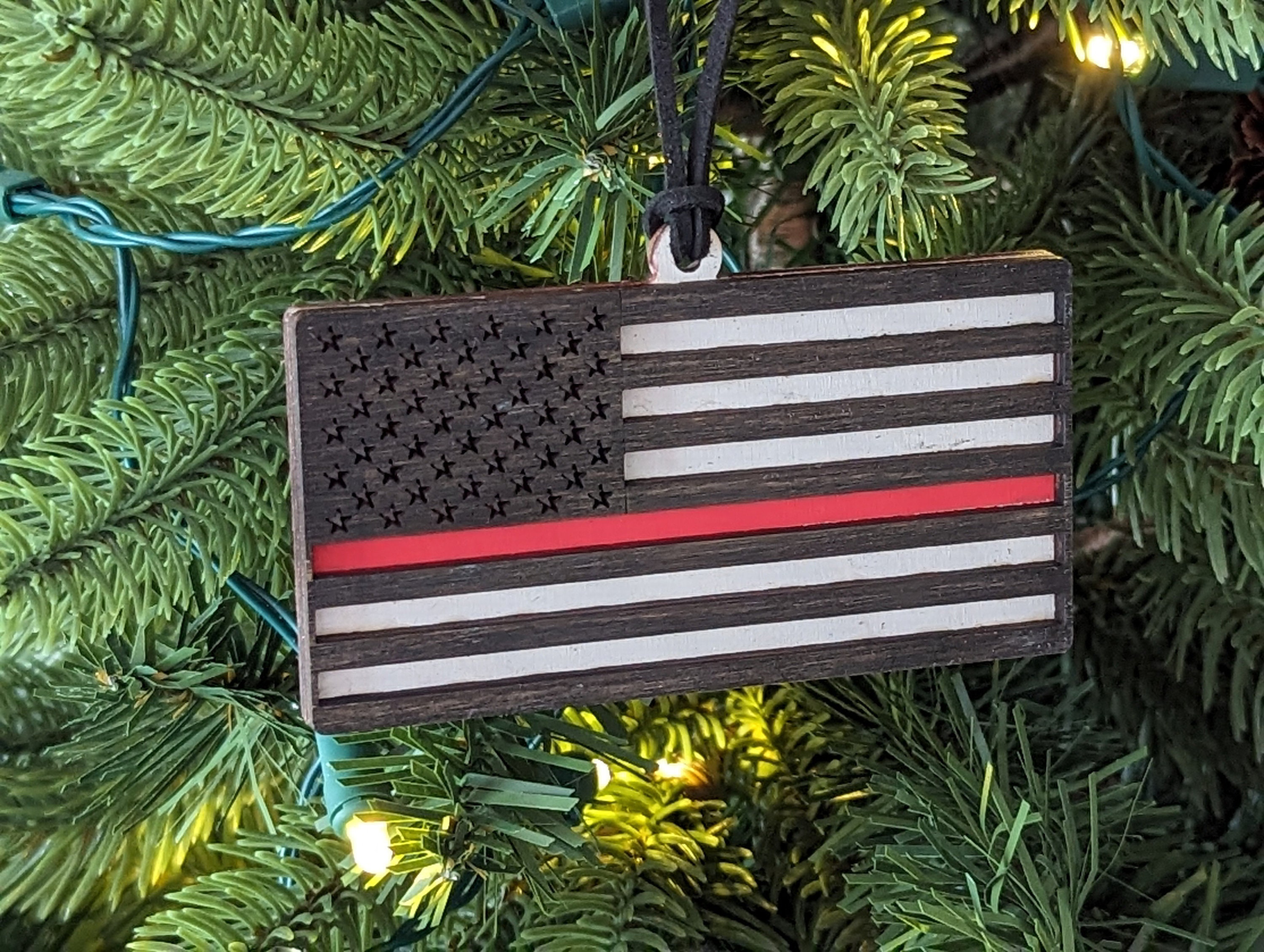 American Flag Thin Red Line, Firefighters Flag, Honor Our Firefighters ...