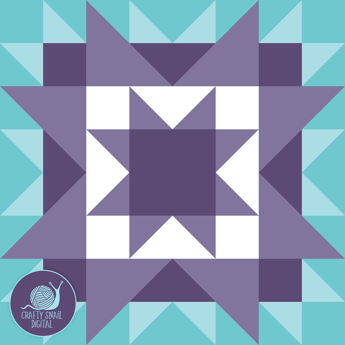 Quilt SVG Laser Cut Files Odd Fellows Chain Quilt Block Barn - Etsy