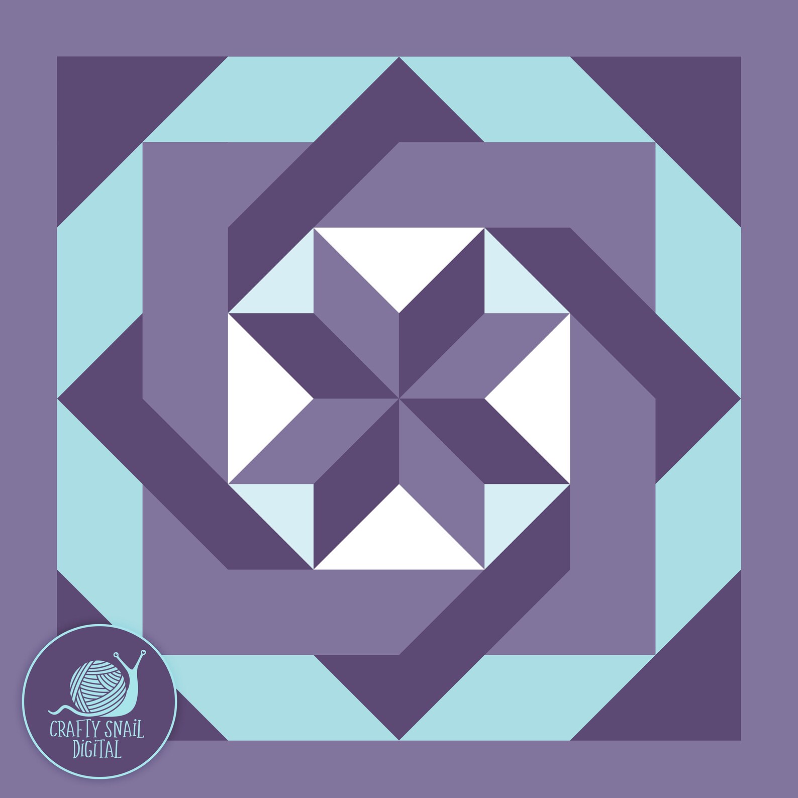 Quilt SVG Laser Cut Files, Labyrinth Star Quilt Block, Barn Quilt SVG ...