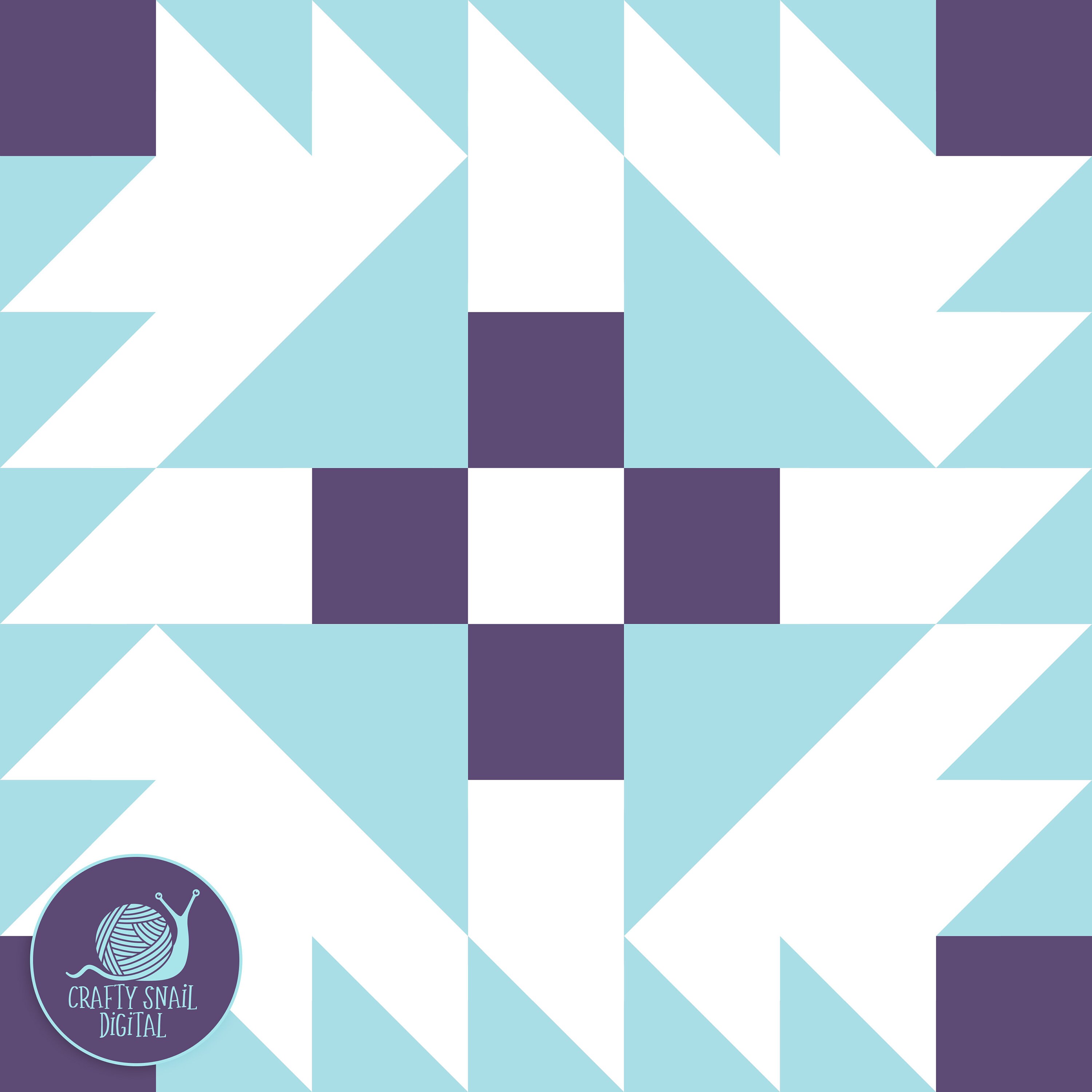 Quilt SVG Laser Cut Files, Prickly Pear Quilt Block, Barn Quilt SVG ...