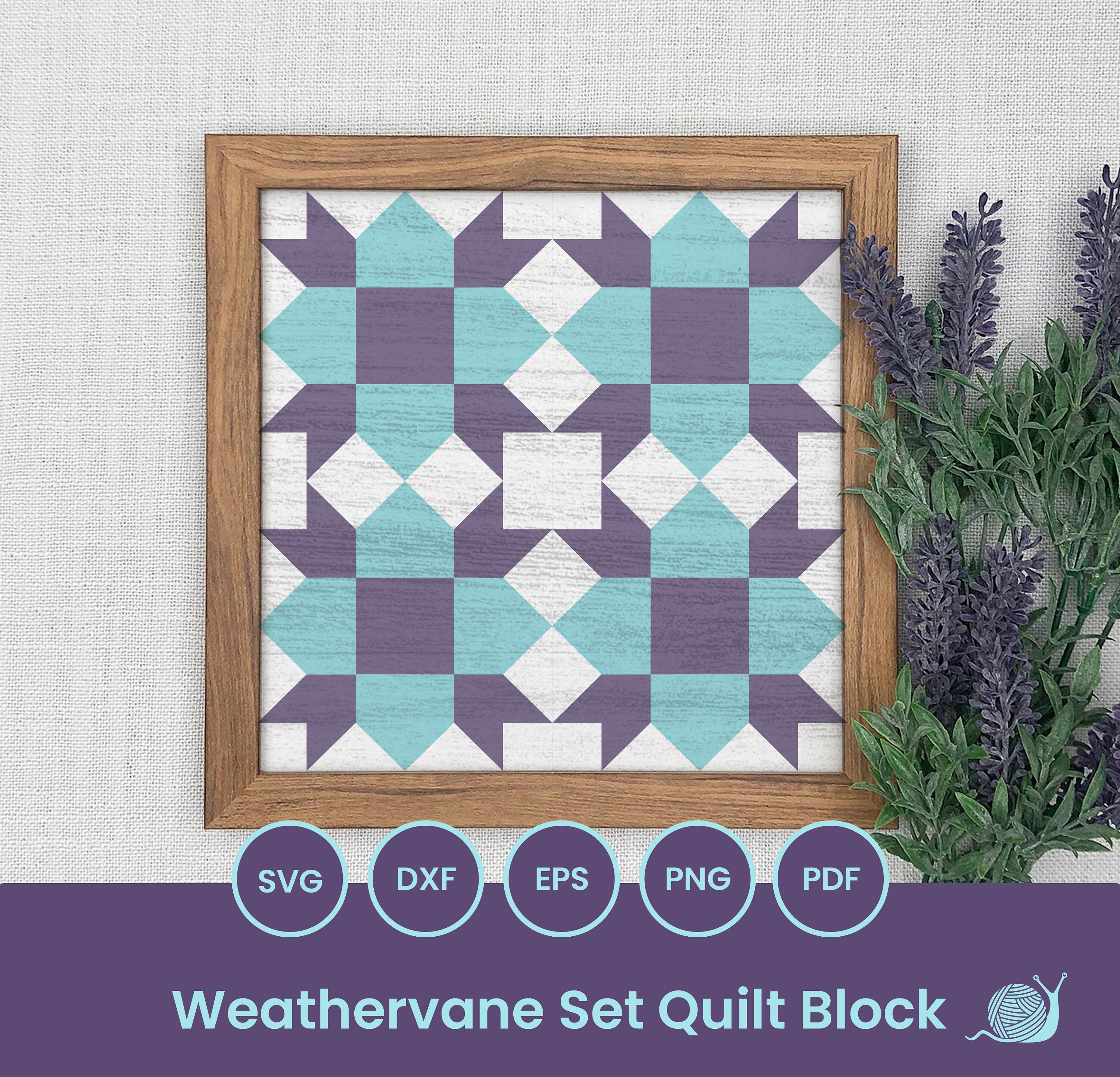 Quilt SVG Laser Cut Files, Weathervane Quilt Block, Barn Quilt SVG ...